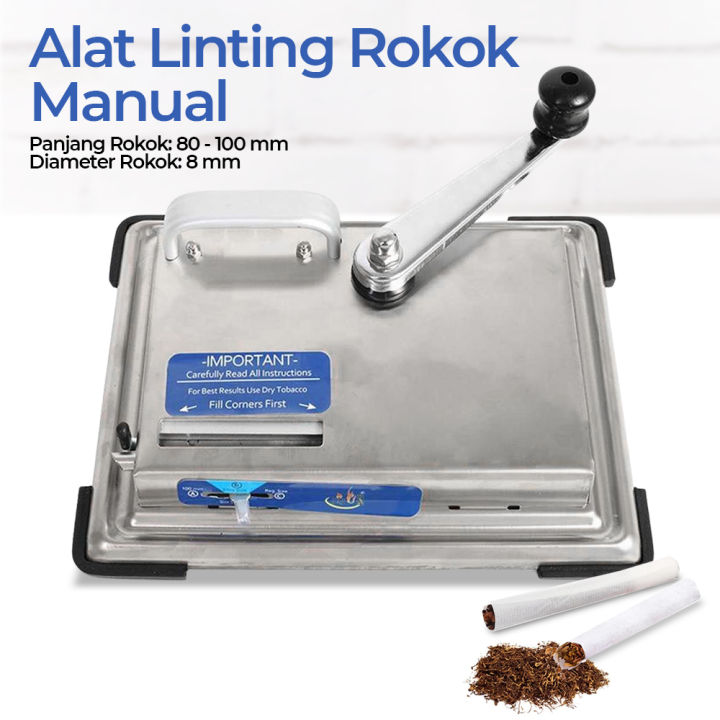 Alat Linting Manual Ci,garette Roll Box 8 x 80-100mm | Lazada Indonesia