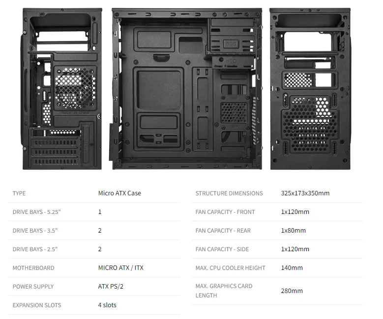 Trendsonic Saturn SA25M w/ 700watts Power Supply | PC Case | CPU Case ...