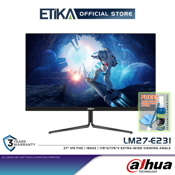 Dahua LM27-E231 | 27'' IPS FHD 165Hz Gaming Monitor | Extra-wide viewing angle | Adaptive-Sync ...