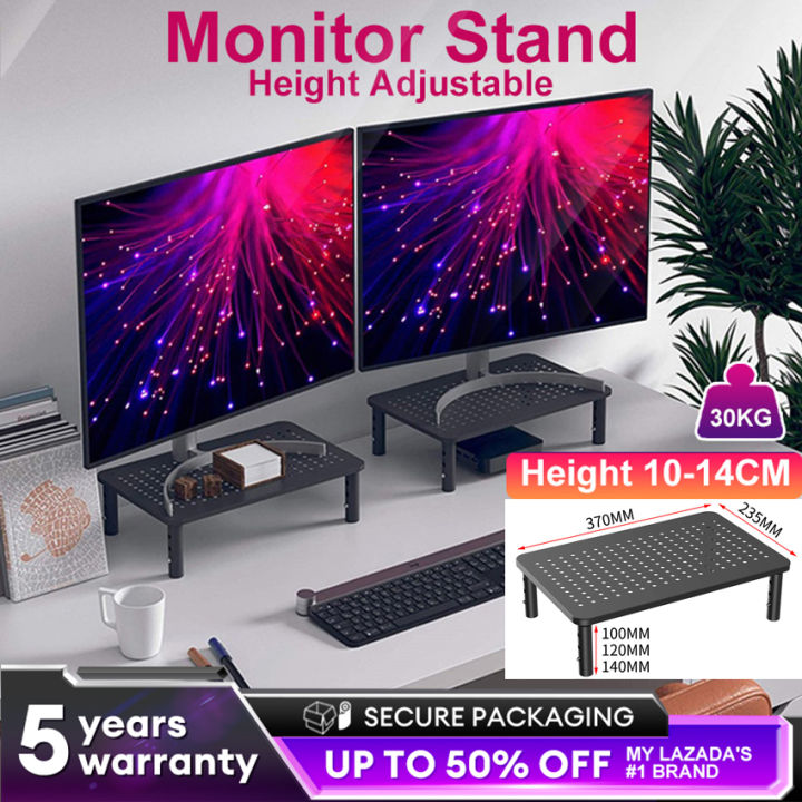 Laptop Monitor Stand Height Adjustable Computer Table Desktop Stand ...