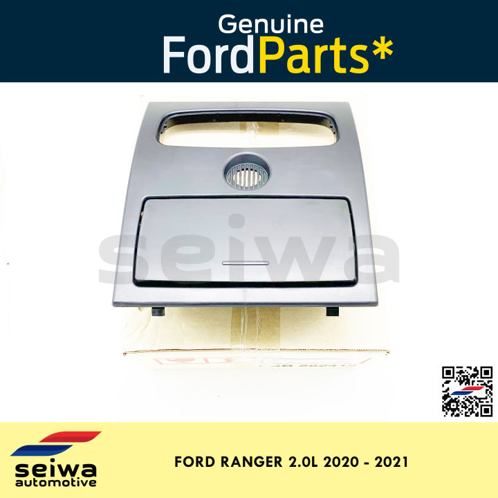 [2020 - 2021 2.0L] Ford Ranger Overhead Console (Black) - Ford Ranger ...