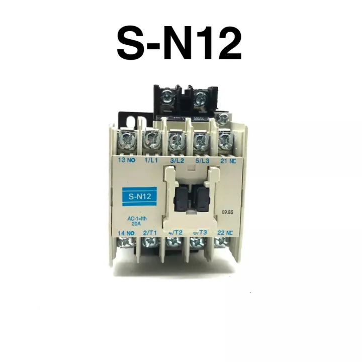 จากไทย แมกเนติก S-N12 Magnetic Contactor 220V 380V ส่งทุกวัน | Lazada.co.th