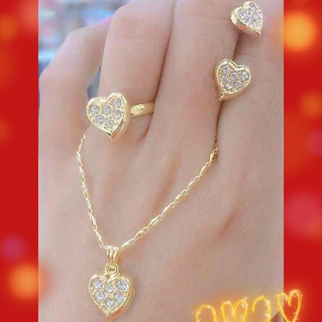 18k Bangkok gold 3in1 ring size adjustable | Lazada PH