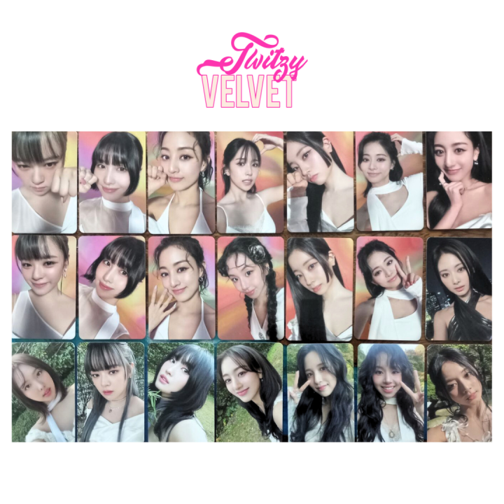 OFFICIAL Twice With You-th Standard Version Album Photocards Nayeon Jeongyeon Momo Jihyo Mina ...