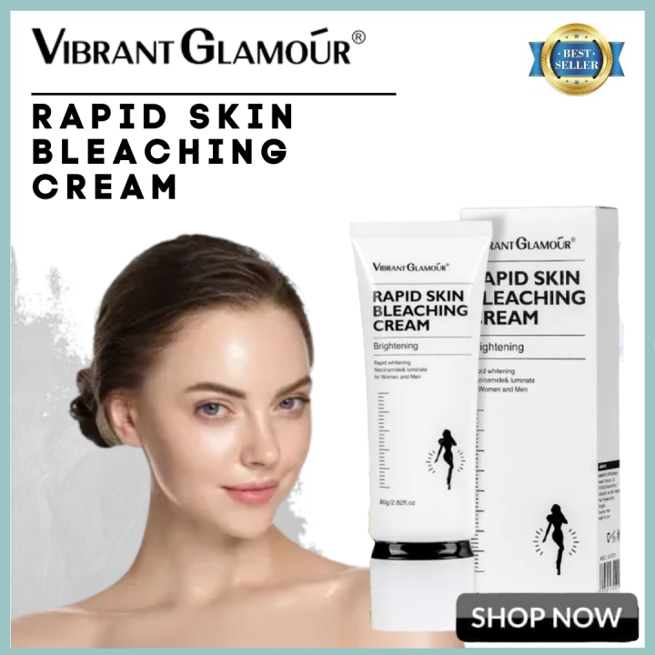 [ ORIGINAL 100% ] VIBRANT GLAMOUR Rapid Skin Bleaching Cream Whitening Brightening Moisturizing ...