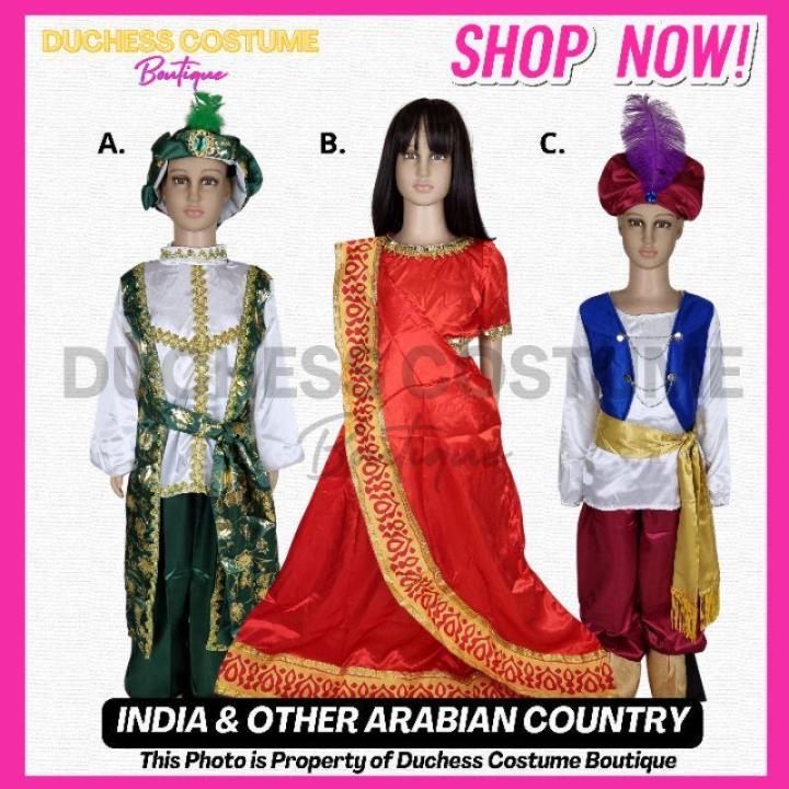 【Ready Stock】 INDIA SAUDI ARABIA United Nations Costume UN Costume for ...