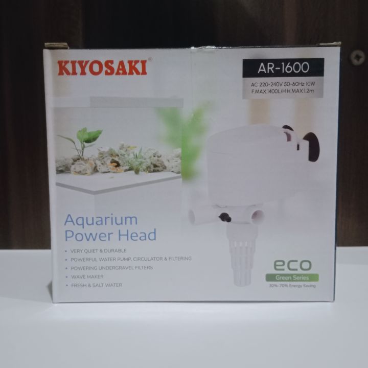 KIYOSAKI AR 1600 / pompa air celup power head aquarium kolam | Lazada Indonesia