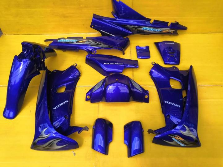 ชุดสีเวฟZ / WAVE100Z สีม่วงล้วนตรงรุ่น แบบดั้มเบรค ส่งฟรี | Lazada.co.th