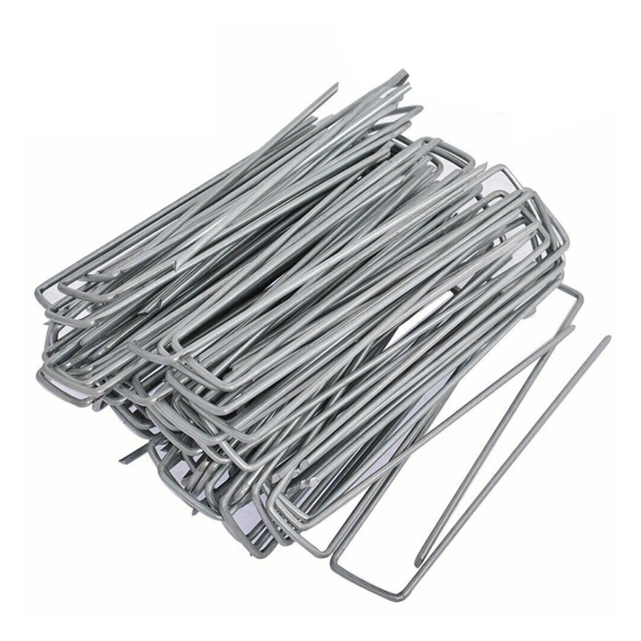 Gardening Planting Fixed Ground Spikes U Shaped Landscape Ground Pin ...