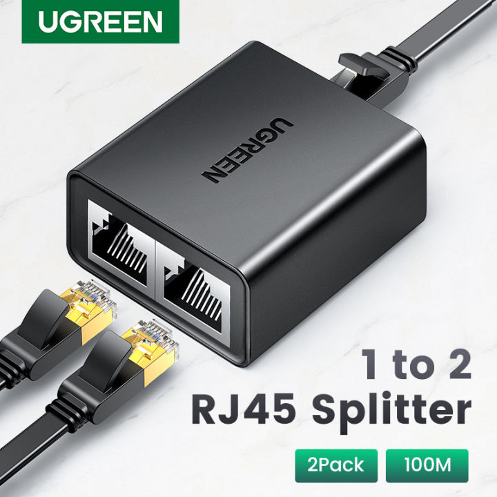 UGREEN RJ45 Splitter 1 to 2 Ethernet Adapter | Lazada UGREEN RJ45 Splitter 1 to 2 Ethernet Adapter | Lazada