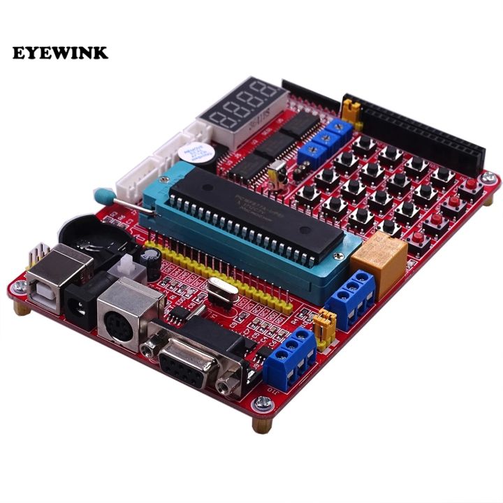 【be Worth】 Pic Mcu Development Mini System Pic Development Board Microchip Pic16f877a Usb Cable