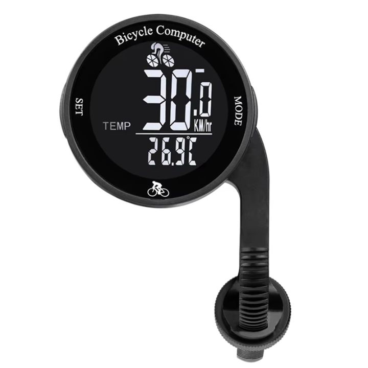 Wireless Smart Bicycle Odometer Bike Computer Cycling Speedometer ...