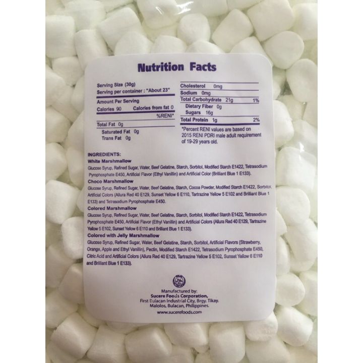 Marshmallow White 700g (Sucere) | Lazada PH