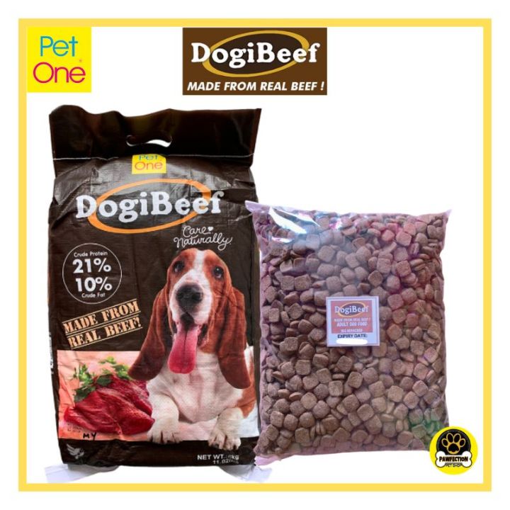 Pet One | DogiBeef Adult Dog food (1 KILO PACK) | Lazada PH