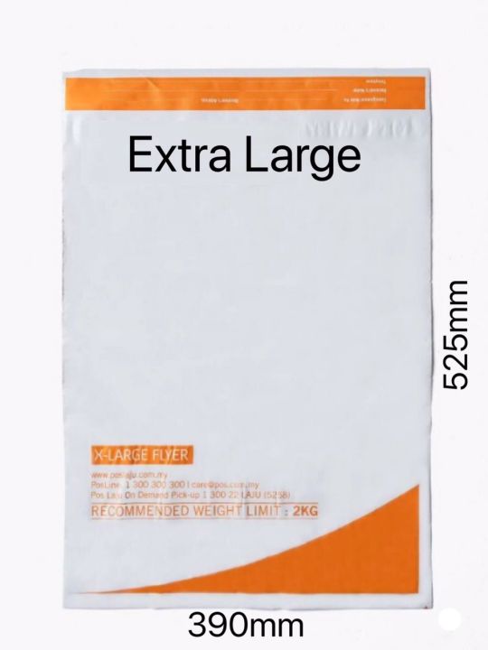 Poslaju Courier Packaging Parcel Postage Bag With Pocket / Plastik ...