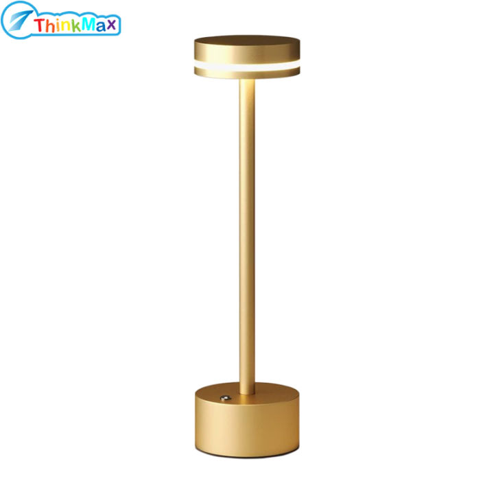 Modern LED Rechargeable Table Lamp With Touch Sensor 3 Levels ...