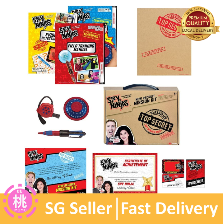 Spy Ninjas New Recruit / Project Zorgo Infiltration Mission Kit from Vy ...