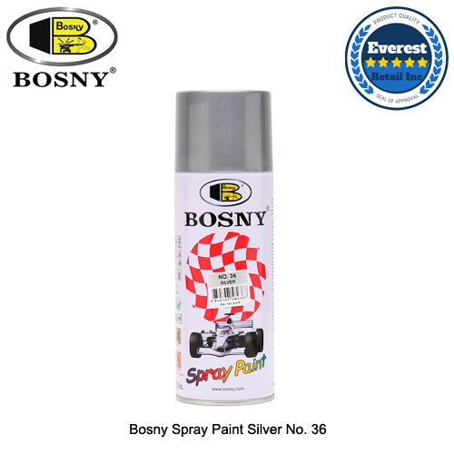 Bosny Spray Paint Silver No. 36 | Lazada PH
