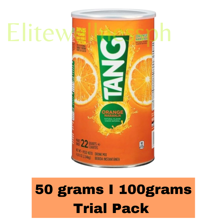 Tang Orange Flavoured Powder Drink Mix ( 50 grams I 100 grams ) | Lazada PH