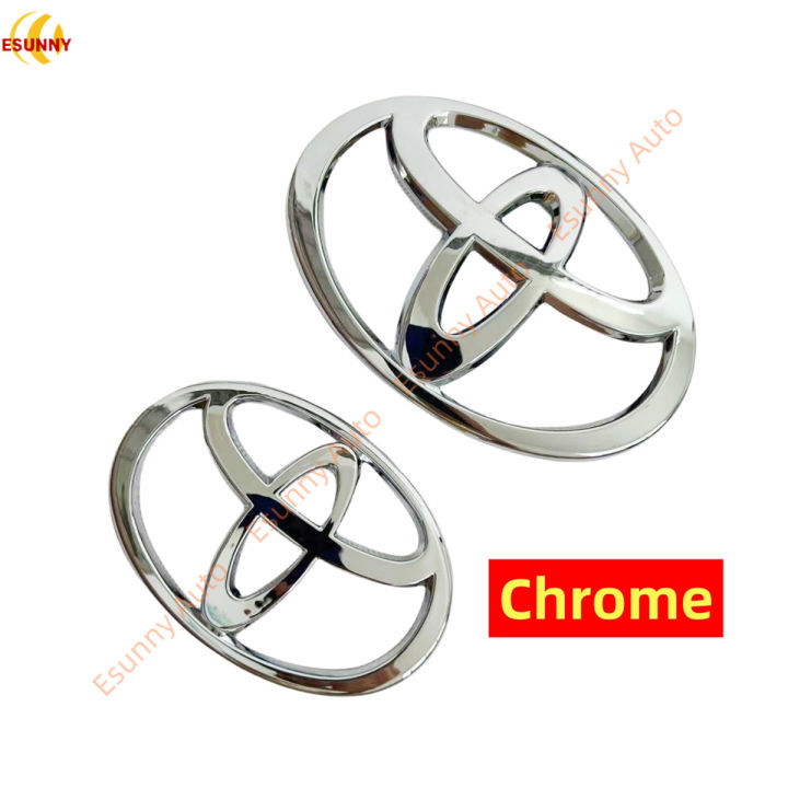 Premium ABS Toyota Glossy Logo Emblem Badge - Fits Front, Rear ...