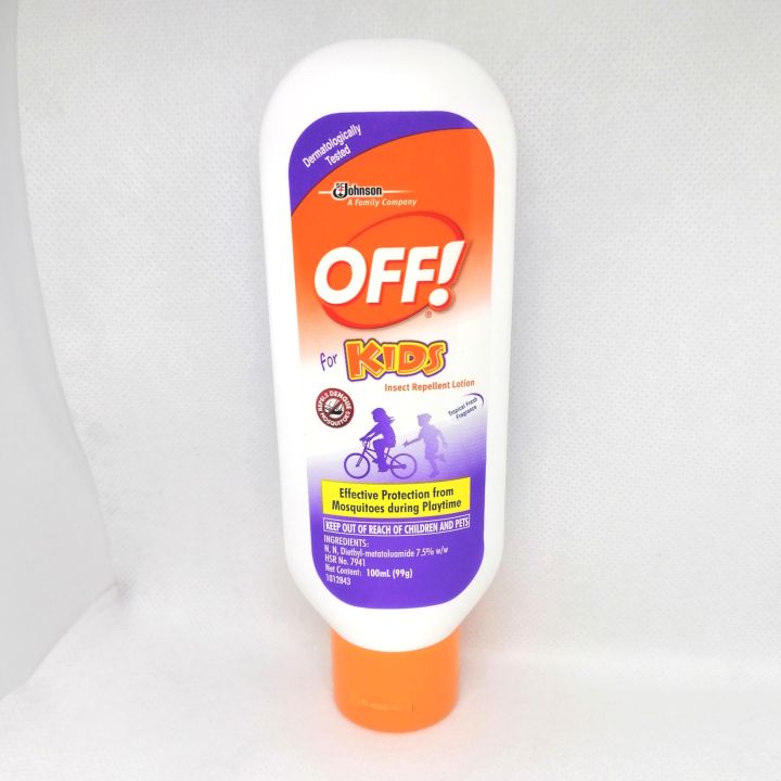 #Johnson OFF Lotion For Kids : Insect Repellent Lotion (100ml) | Lazada PH