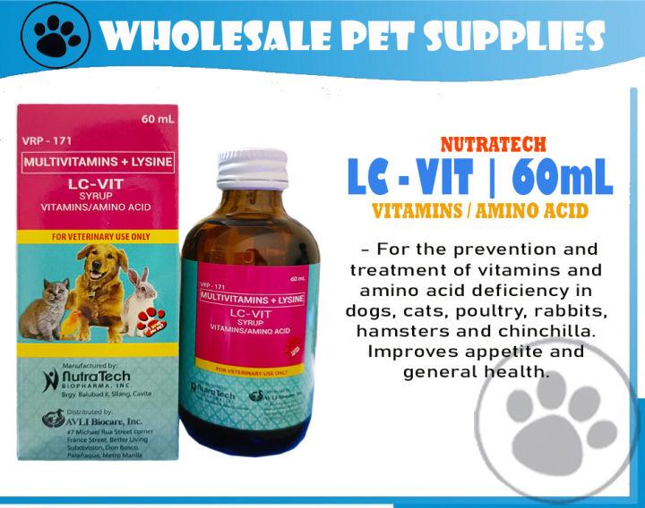 LC-VIT Syrup 60ml (Vitamins/Amino Acid) | Lazada PH