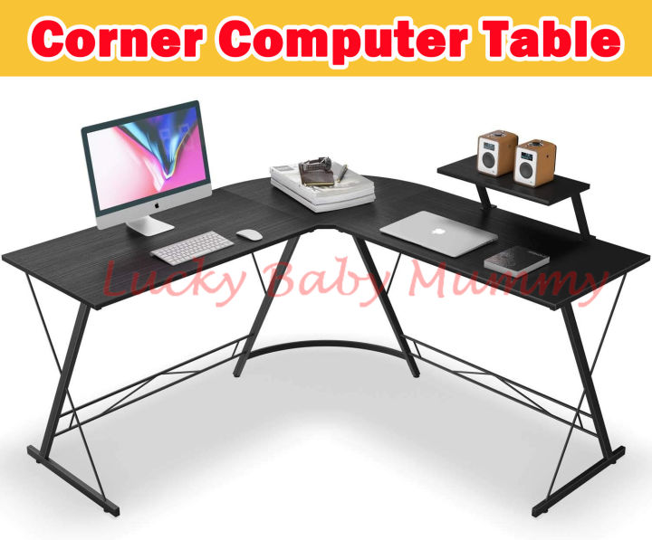 【New Corner Computer Table】Quality Study Table / Office table ...