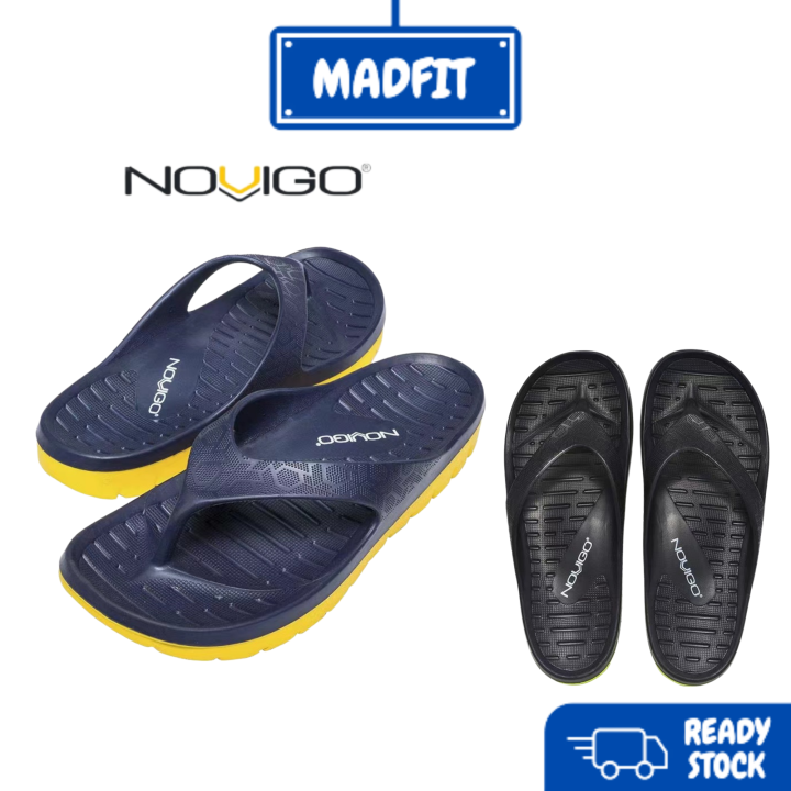 Novigo Luna Dual Density Unisex Sandal Men Rubber Slipper | Lazada