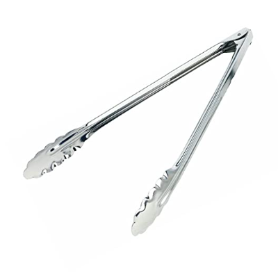 Stainless Steel Food Tong Food Clip Cooking Utensils Serving BBQ Tong ...