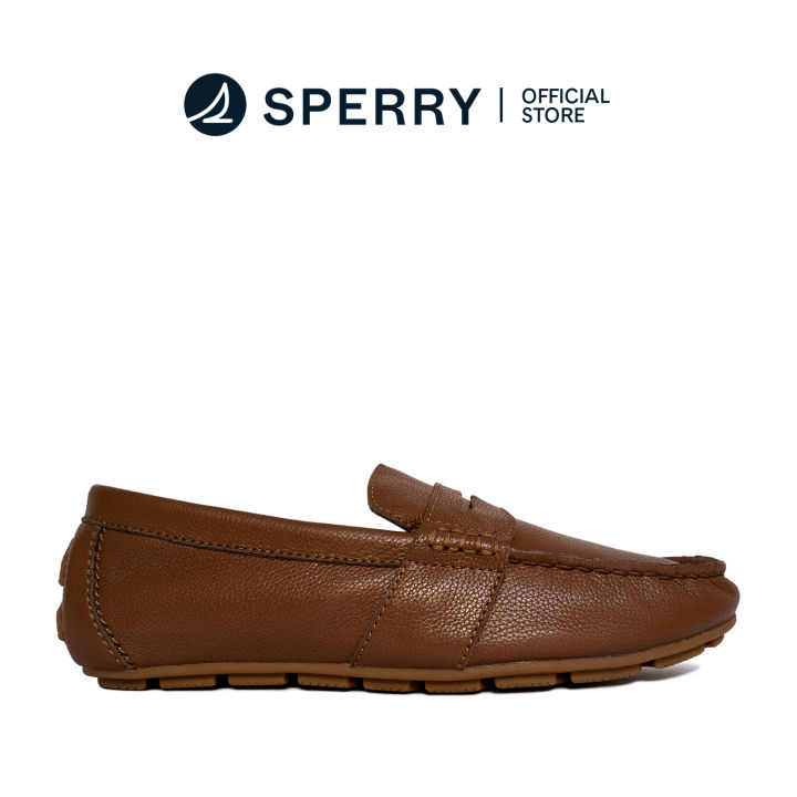 Sperry Men's Wave Driver Penny Casual Loafers - Brown (25S00271 ...