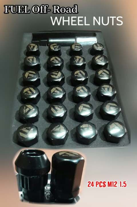 Kia Picanto, Rio, Soluto 2017-2022 Fuel Lug Nuts with Hex Adapter Made ...