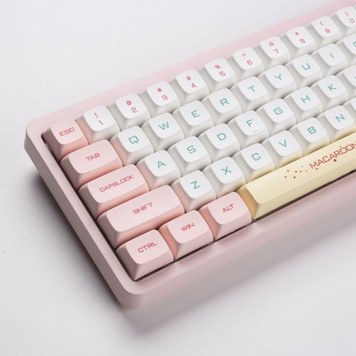【Keycap Only】Macaron Keycap Set 131 Keys XDA Profile PBT Sublimation ...