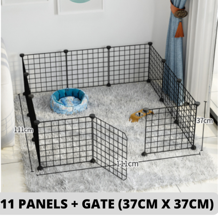 Pet Cage Customizable Gate Modular Animal Playpen Fence for Cat/ Dog ...