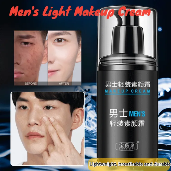 JC-Men's Lazy Tone-Up Cream Mens Skin Tone-Up Cream Men's Light Wear ...