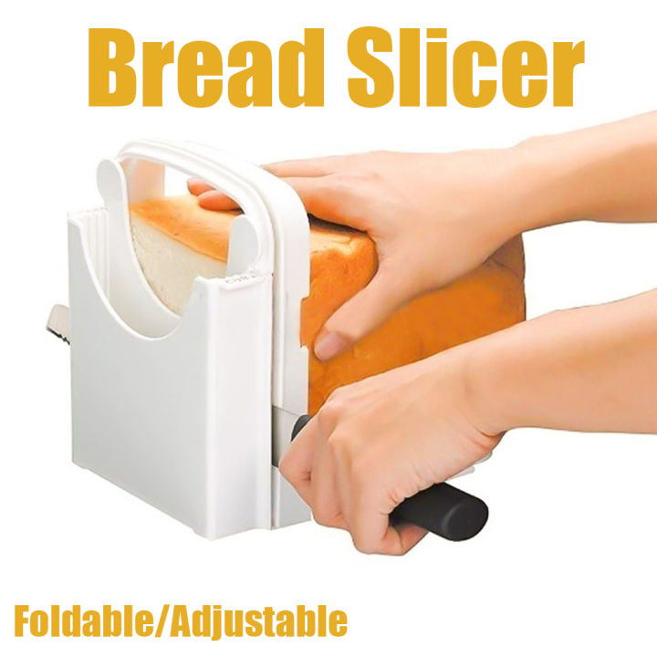 Manual Adjustable Maker With Cutting Guide Loaf Sandwich Toast Cutter ...
