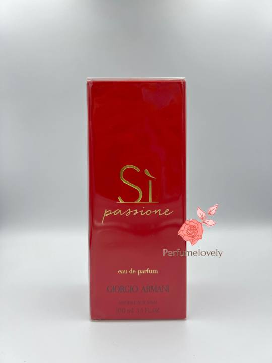 (Intense) น้ำหอมแท้ Giorgio Armani SI Passione Intense EDP 100 ml. | Lazada.co.th