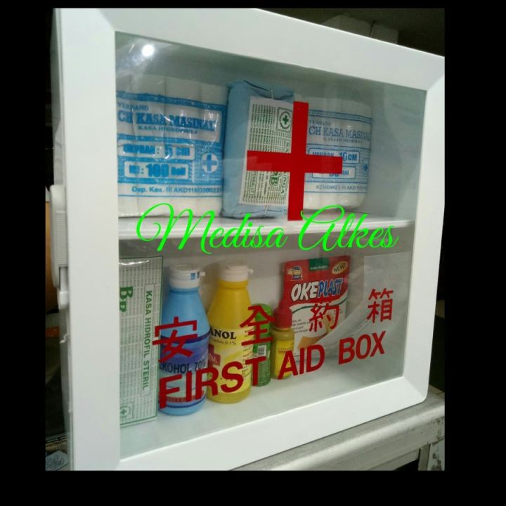 Kotak Obat P3K frist aid Kit Lengkap Isi Lengkap | Lazada Indonesia