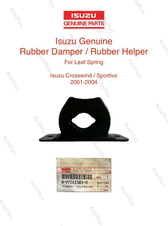 Isuzu Genuine Parts Rubber Bumper Rubber Damper Helper for Rear Leaf ...