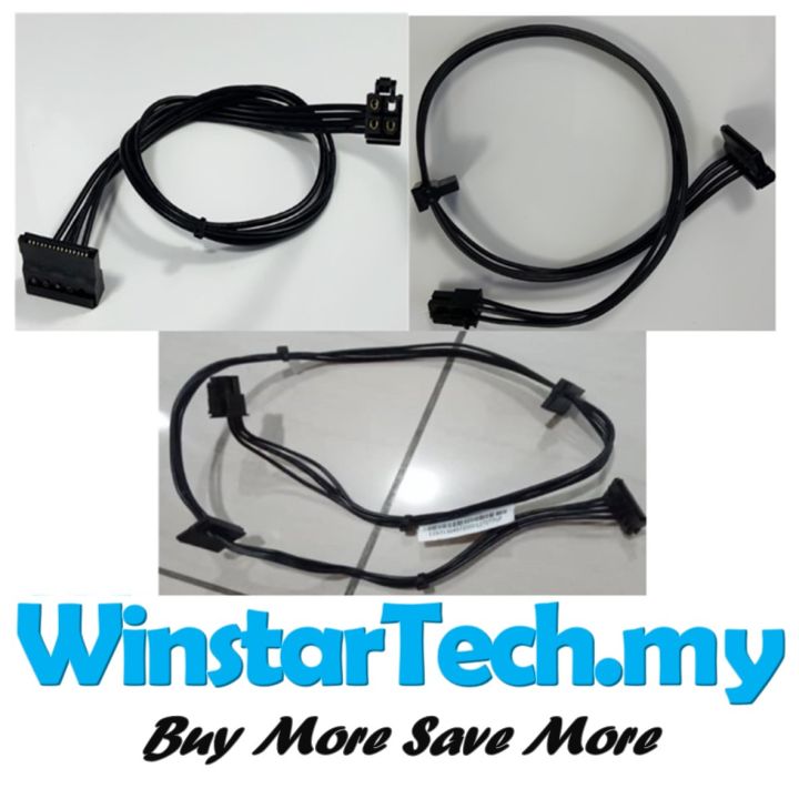 ATX 4 Pin 4Pin to 1x / 2X / 3x Right-Angle 15Pin SATA HDD SSD Power ...