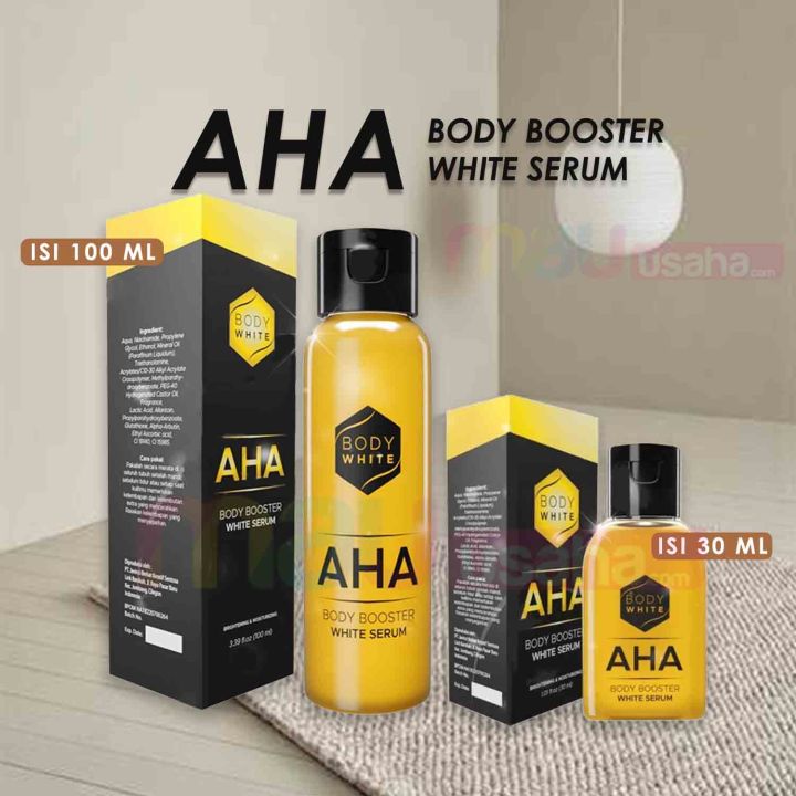Body White AHA Body Booster White Serum 30ml & 100ml | Lazada Indonesia