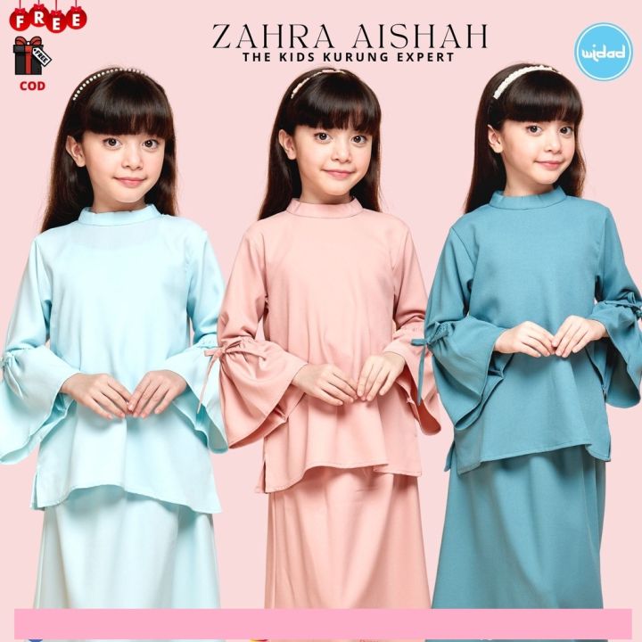 Baju Kurung Kanak-kanak Dari 4 bulan sehingga 12 tahun | Lazada