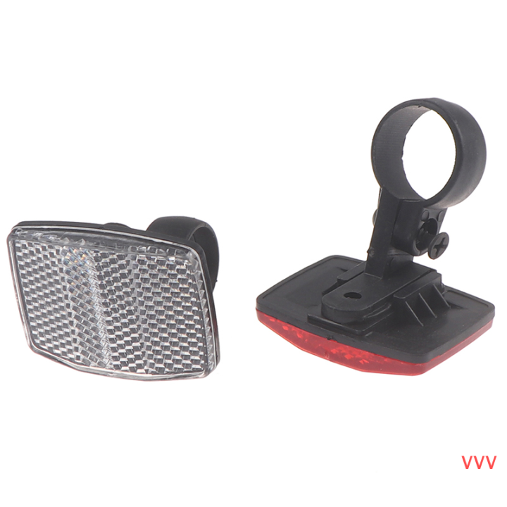 VVV Bicycle Bike Handlebar Reflector Reflective Front Rear Warning ...