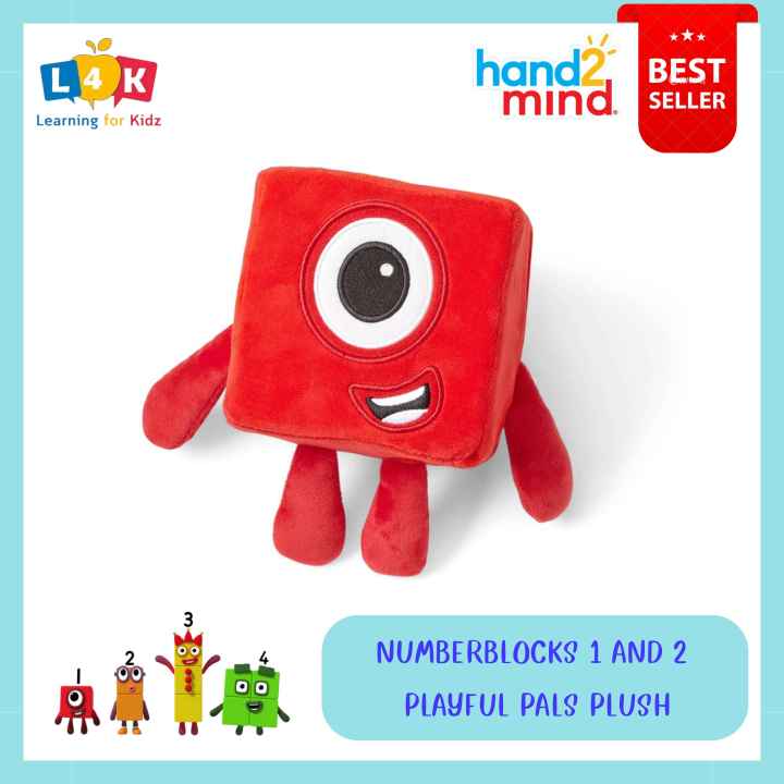 [18 เดือน+] ตุ๊กตา NUMBERBLOCK ONE FUN FRIEND PLUSH ผ้าเนื้อนุ่ม ตัว ...