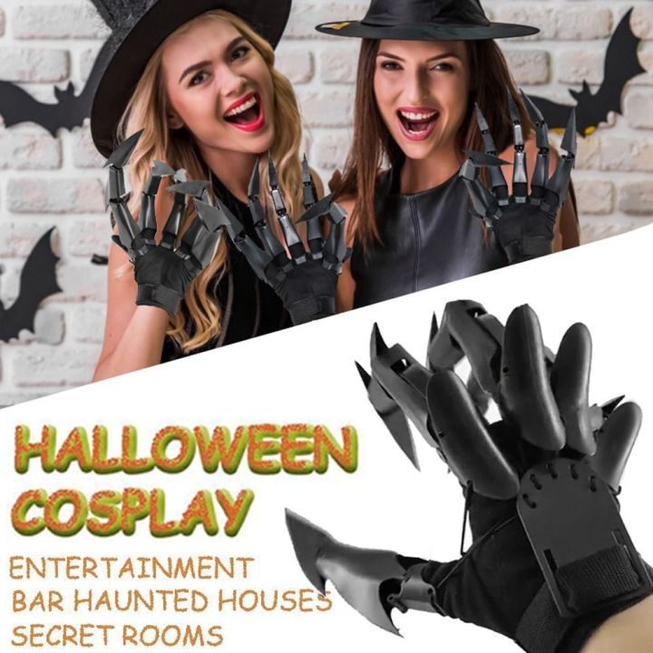 3D Scary Skeleton Hand Toys Articulated Skeleton Hand Extensions ...