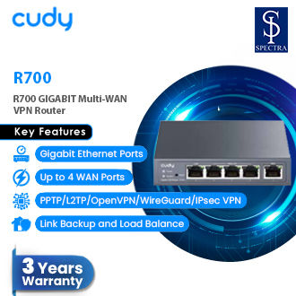 Cudy R700 | Powerful Gigabit Multi-WAN VPN Router for Home and Office ...