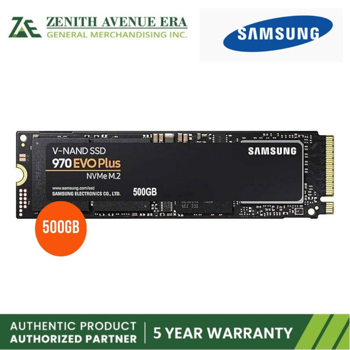 Samsung MZ-V7S500BW 970 EVO Plus NVME M.2 500GB Solid State Drive ...