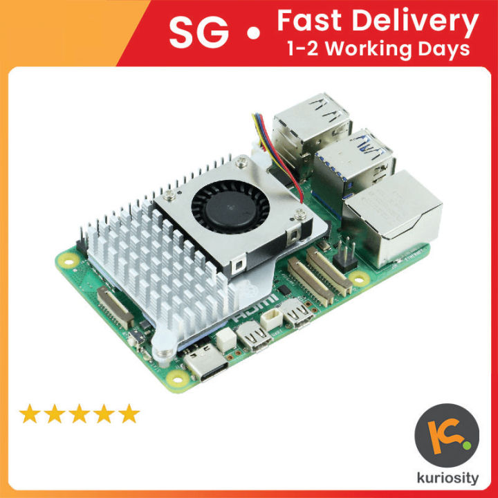 Raspberry Pi 5 Active Cooler with Heatsink | Lazada Singapore
