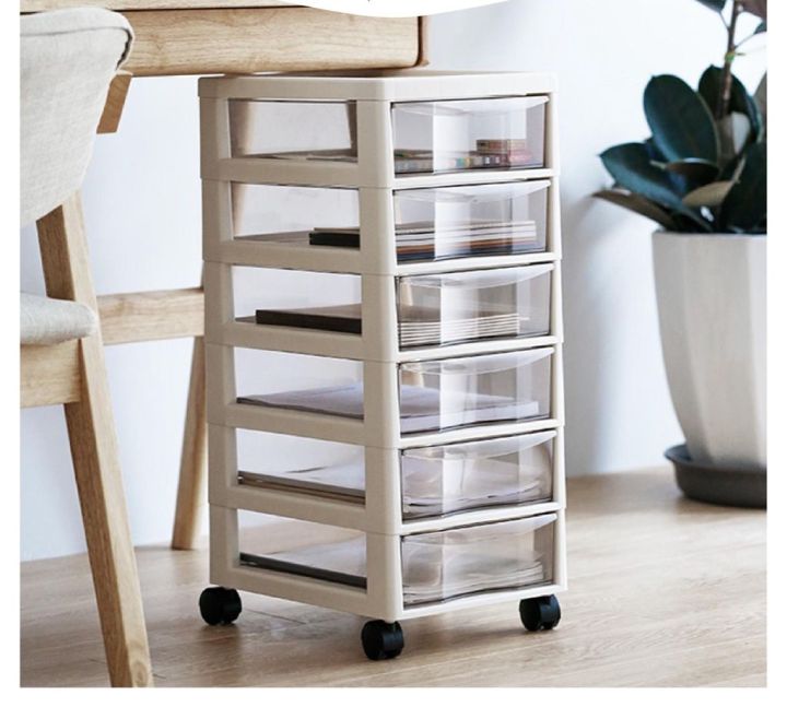 10 Tier A4 Drawer Storage Rack with Wheels 3/4/6/8/10 Tier JEJ Japan A4 ...