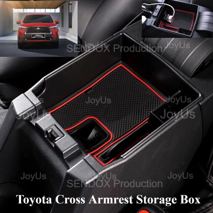 Toyota Cross 2021 2022 Armrest Box Storage Toyota Corolla Cross Console Box Car Accessories ...