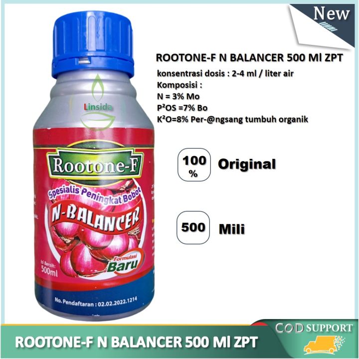Rootone-F N Balancer 500 ML Original Spesialis Peningkat Bobot ...